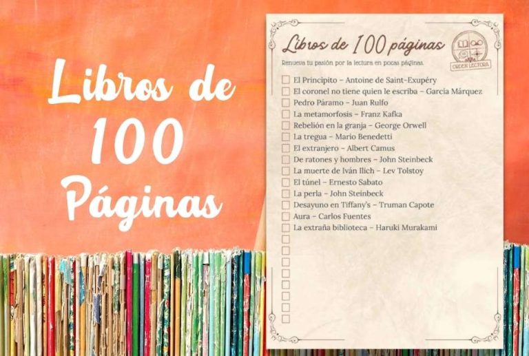 14 Libros de 100 Páginas para Vencer el Bloqueo del Lector – Orden Lectora